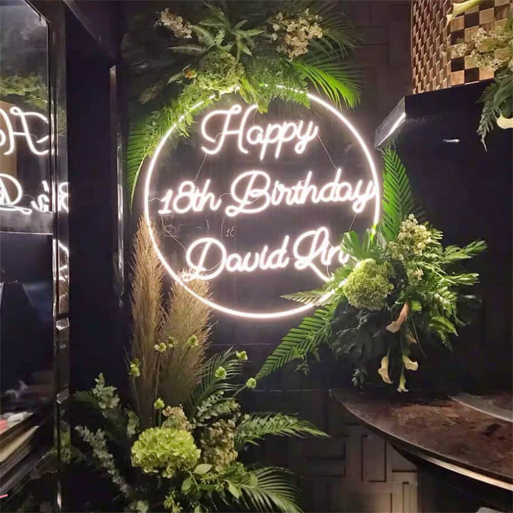 Personalized Dimmable LED Neon Signs | Neon Letter Lights – BacklitLEDsign