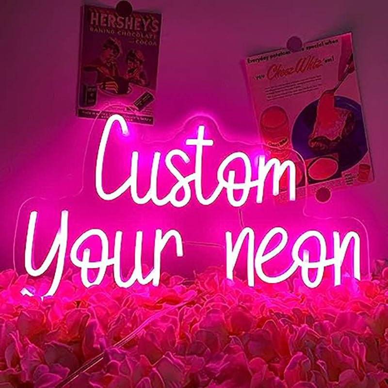 Business Neon Signs - Led Business Sign - Custom Neon Logo Sign ...