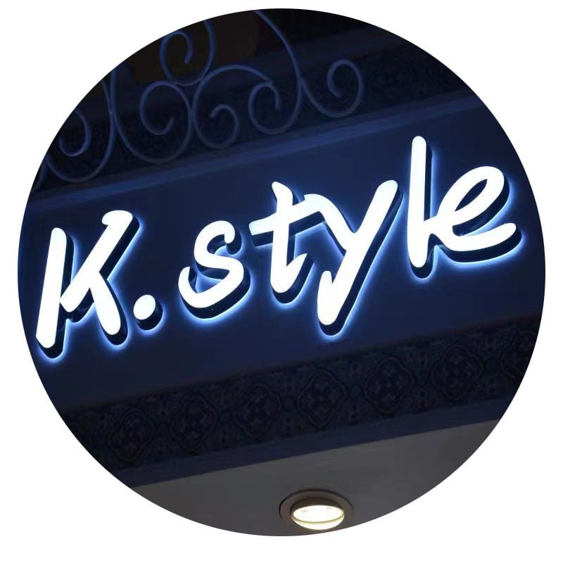 Front and Back Lit Channel Letters - 3D Illuminated Signs – BacklitLEDsign