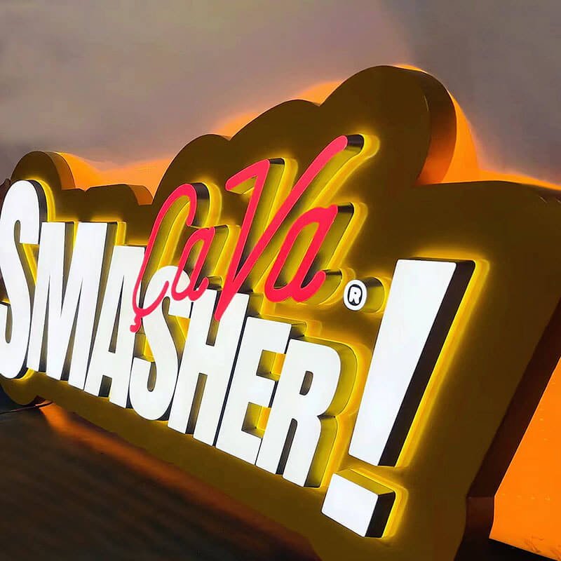 Acrylic Sign Acrylic Letters Led Frontlit And Backlit 3D Signs ...