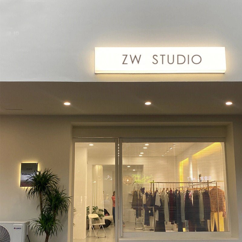 Personalized Acrylic Light Box Sign - Custom LED Signage for Branding ...
