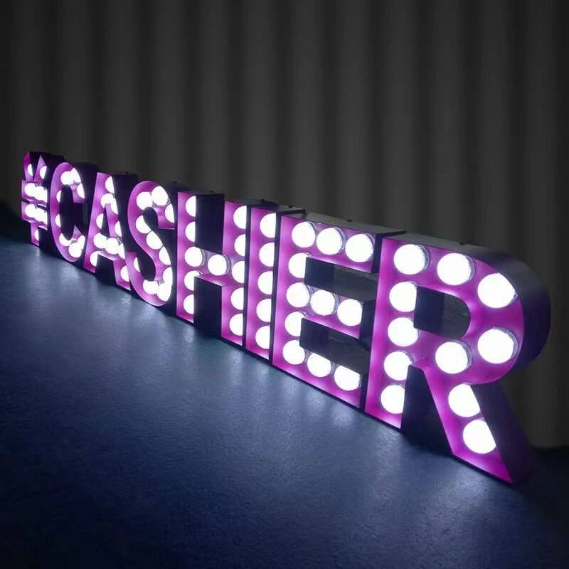 wedding initial lights