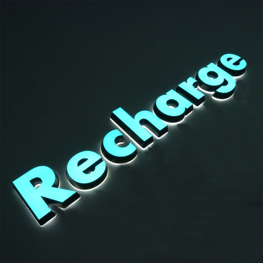 Acrylic Sign Acrylic Letters Led Frontlit And Backlit 3d Signs