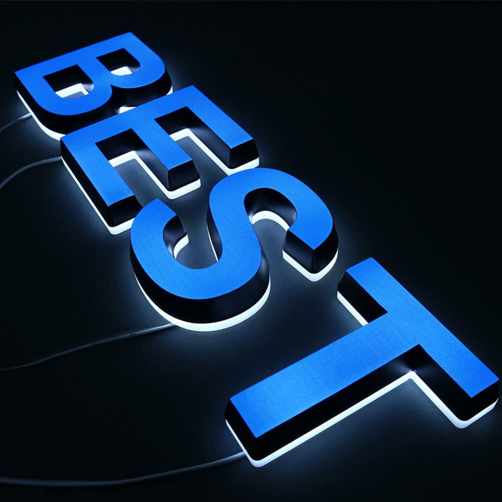 Acrylic Sign Acrylic Letters Led Frontlit And Backlit 3D Signs ...