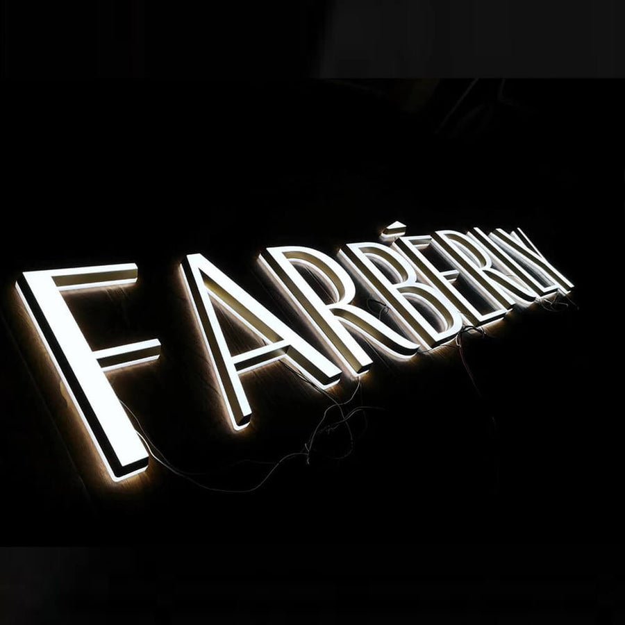Acrylic Sign Acrylic Letters Led Frontlit And Backlit 3D Signs ...