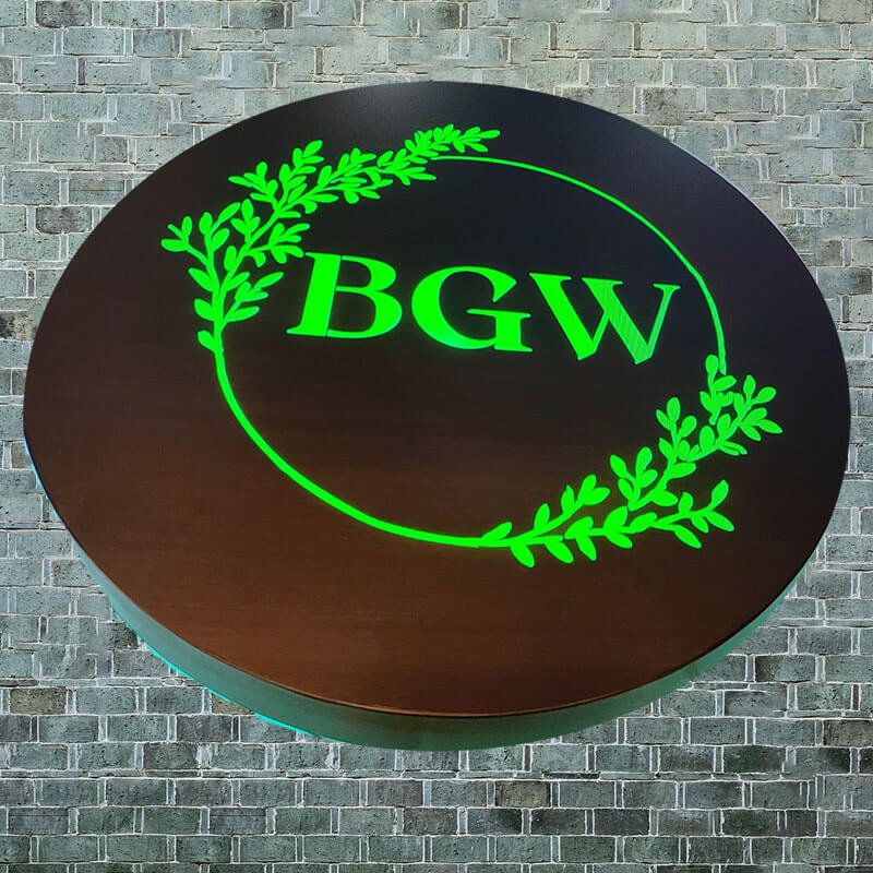 Light up Business Sign | LED Lightbox Store Front Sign | Box Signs ...