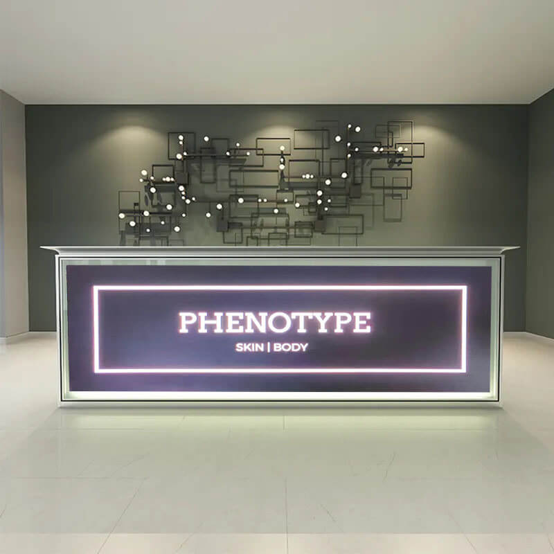 Light up Box Signs | Blade Sign | Backlit Round Metal Signs – BacklitLEDsign