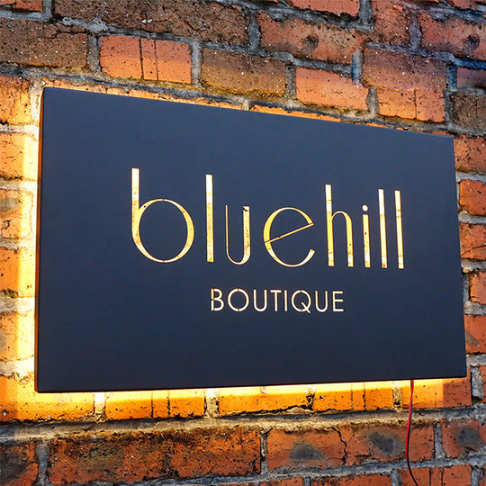 Illuminated Blade Signs - Panel Signs for Business – BacklitLEDsign