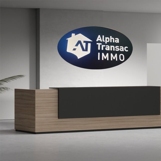 Custom Logo LED Lightbox Round Metal Led Light Circle Sign – BacklitLEDsign