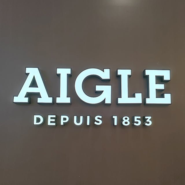 Adverstising Signs Acrylic Business Sign LED Frontlit Sign – BacklitLEDsign