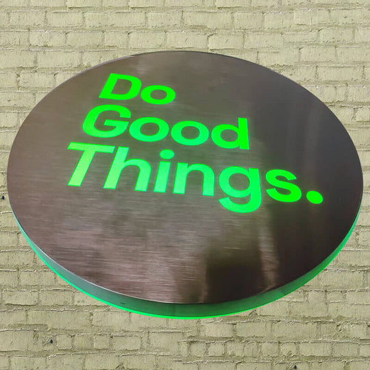 Custom Led Light Box | Acrylic Box Sign | Led Panel Box – BacklitLEDsign
