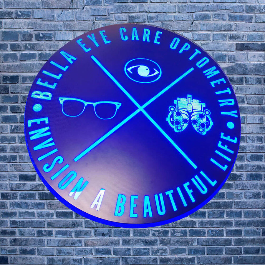 Custom Led Light Box | Acrylic Box Sign | Led Panel Box – BacklitLEDsign