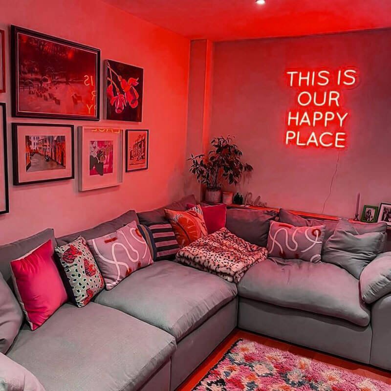 LED Neon Beer Signs Light Up Neon Sign Home Decor Wall Art Birthday ...