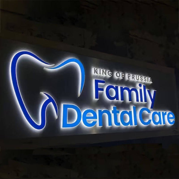 Dentist Office Building Signs G Dental Office Signs | Saifee Signs,