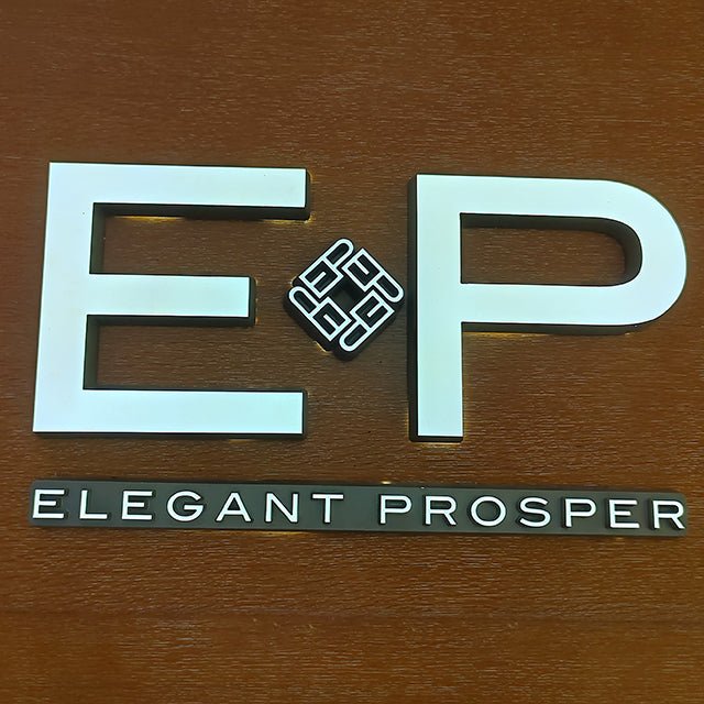 Personalized Acrylic Business Logo Signs Custom Frontlit Signs ...