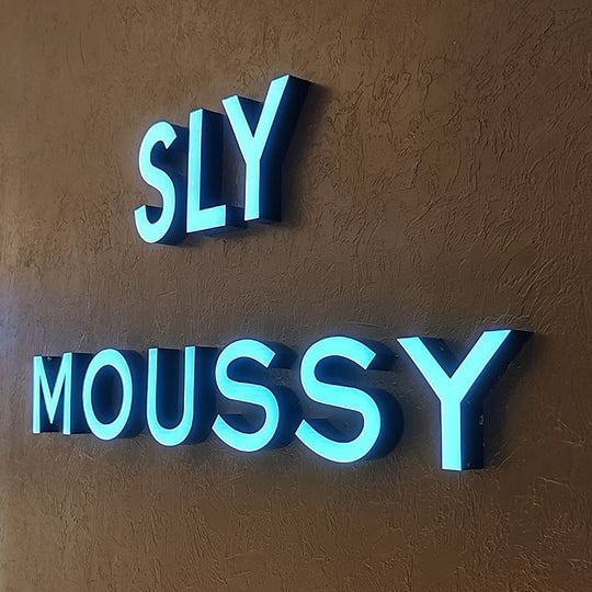 Personalized Acrylic Business Logo Signs Custom Frontlit Signs ...