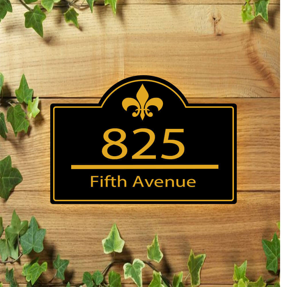 Solar Powered Address Numbers | Lighted Address Plaques – BacklitLEDsign
